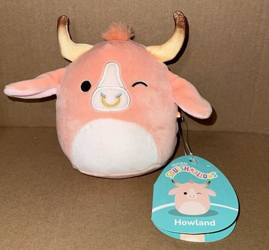 SQUISHMALLOW 4.5" Howland The Bull PLUSH NEW | eBay