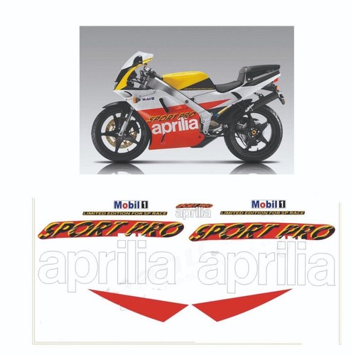 Aprilia 125 Sport Pro stickers, aprilia rs 125 decals, aprilia stickers ...