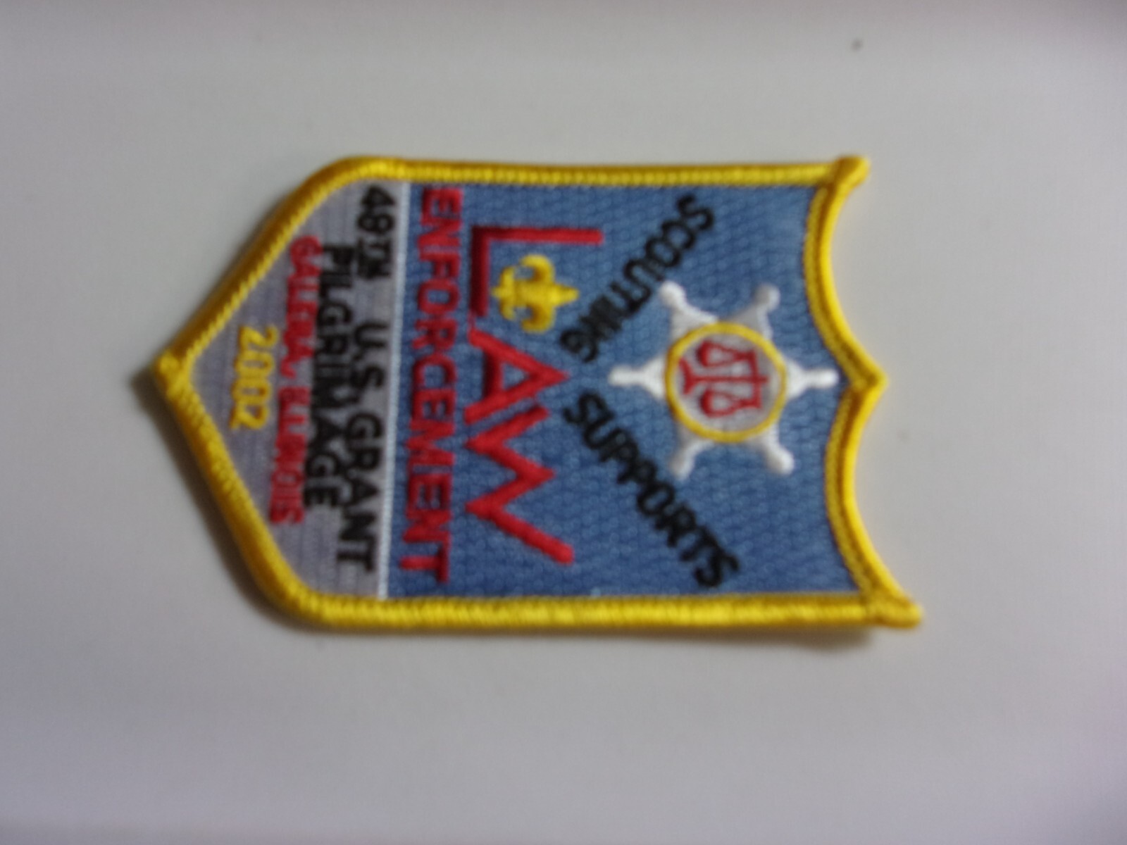 48th US Grant Pilgrimage Galena, IL 2002 BSA Boy Scout Patch | eBay