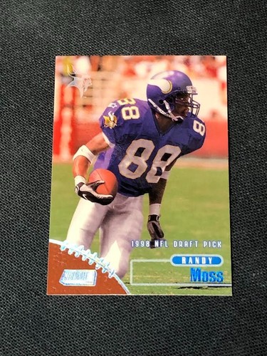 1998 Topps Stadium Club #189 Randy Moss RC Vikings Rookie Card | eBay