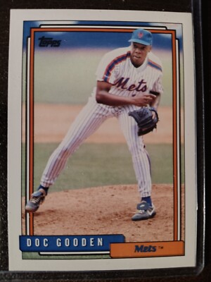 DOC GOODEN NEW YORK METS 1992 TOPPS BASEBALL CARD #725 | eBay
