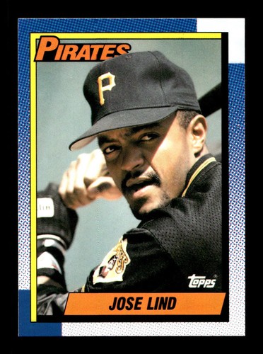 1990 Topps Tiffany Set-Break #168 Jose Lind Pittsburgh Pirates MINT | eBay