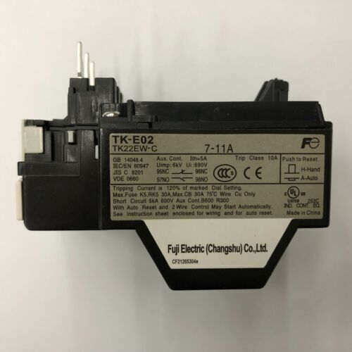 1Pcs TK-E02 7-11A Thermal overload relay New | eBay