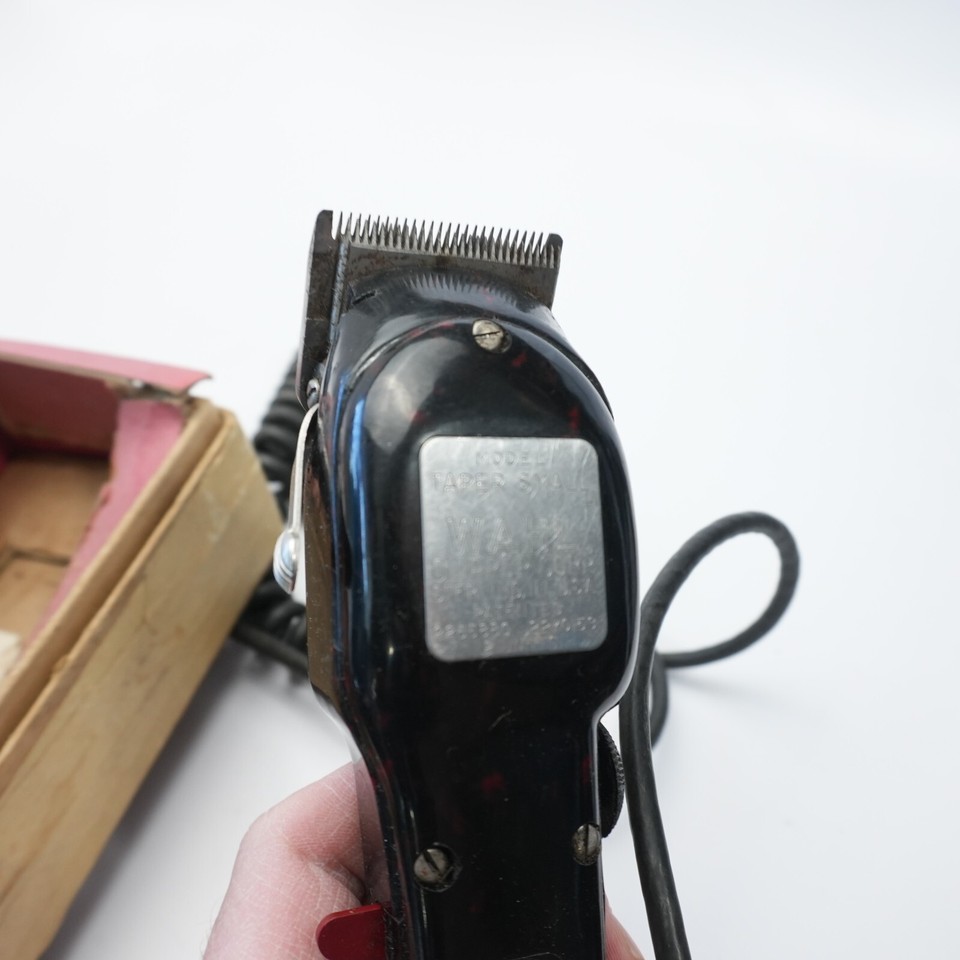 Vintage Wahl Model H Taper Small Electric Clippers w Box | eBay