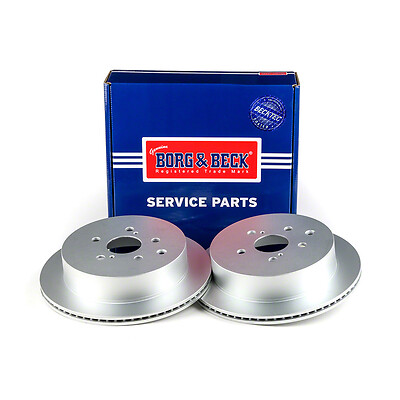 CAPSautomotive Brake Disc Rotor 42431 48080 4243148080 for Borg & Beck ...