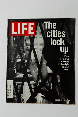 Life Magazine November 19, 1971 The Cities Lock Up | eBay