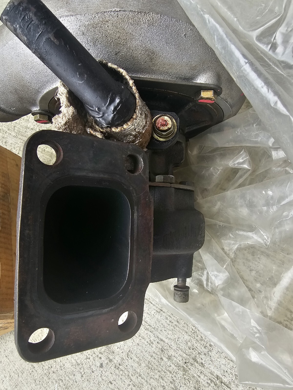 Authentic Garrett T3/T4 60-1 Stage 3 Turbo Turbocharger 0.48 A/R ...