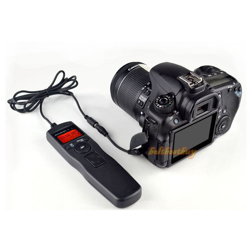 LCD Digital Timer Remote Control Cable for NIKON D700 D3s D3x D300S ...