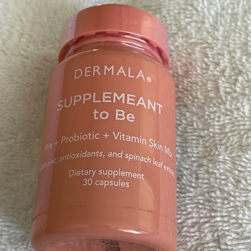 Dermala SUPPLEMEANT to BE pre + probiotic + Vitamin Skin Mix - Fights ...