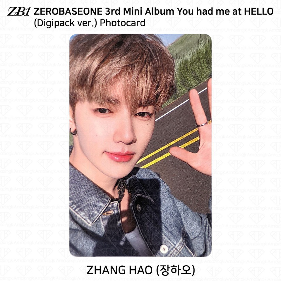 ZEROBASEONE ZB1 3rd Mini Album You had me at HELLO Official Photocard ...
