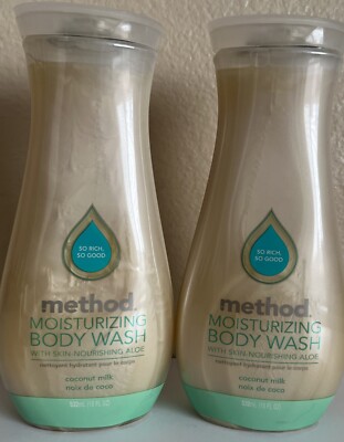 2X Method Body Wash Moisturizing Coconut Milk 18 Oz Each | eBay