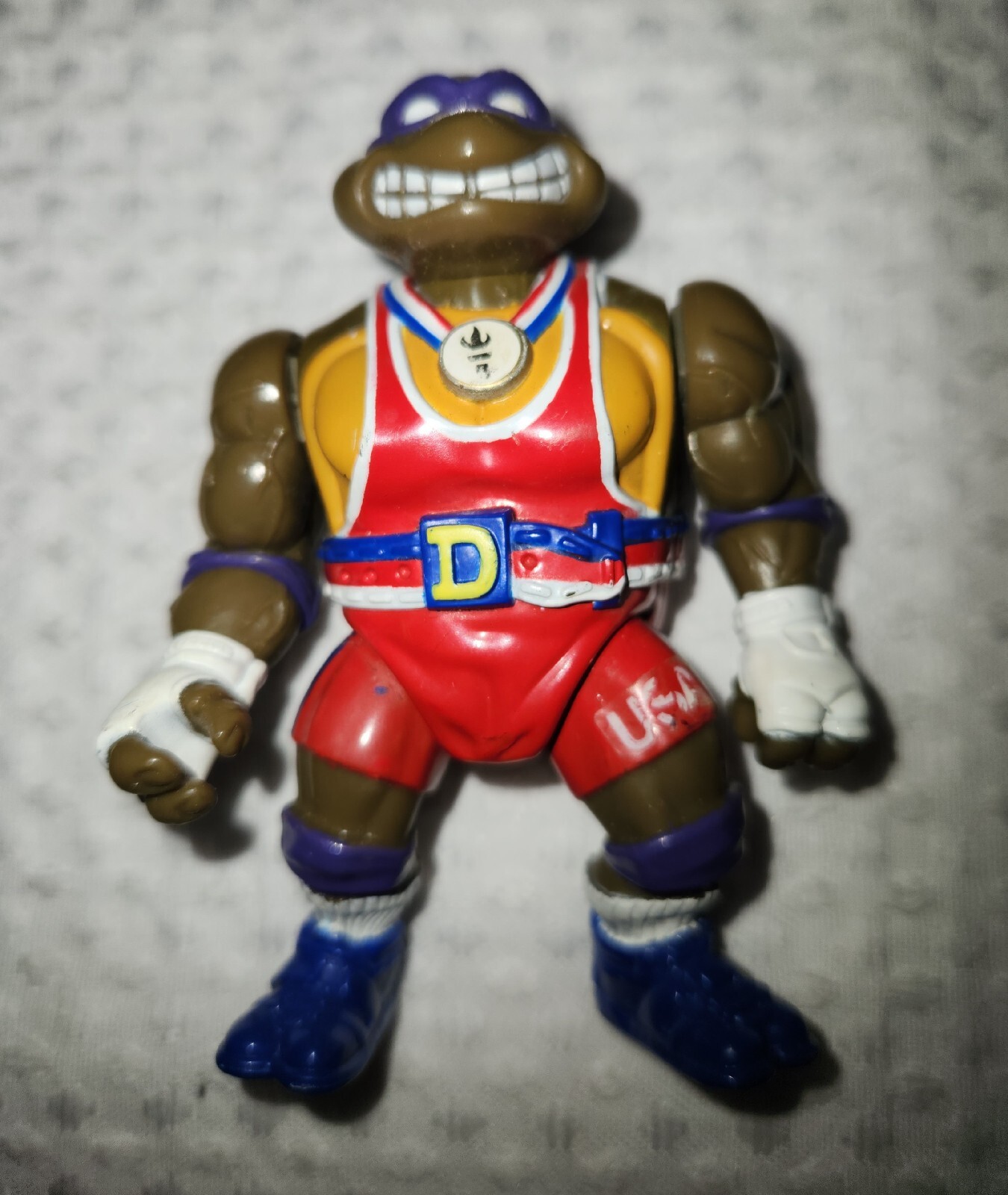 Teenage Mutant Ninja Turtles TMNT Action Figure Powerlifting Don 1992 ...