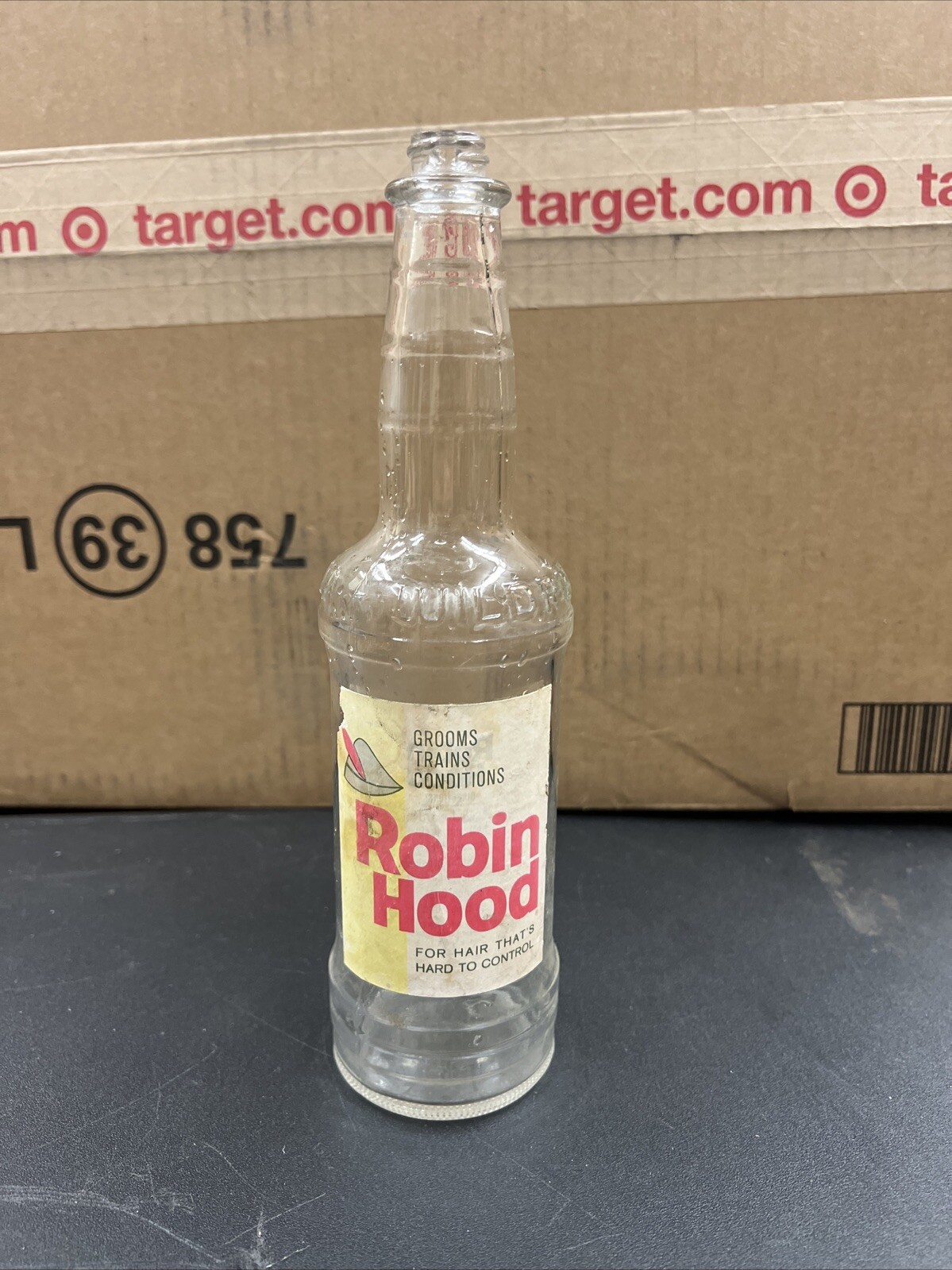 Vintage Robin Hood Hair Tonic Wildroot Bottle | eBay