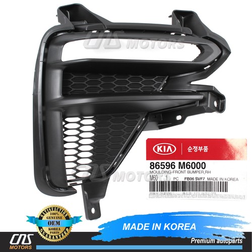 GENUINE Fog Lamp Cover Bezel DRL RIGHT PASSENGER for 19-20 Kia Forte ...