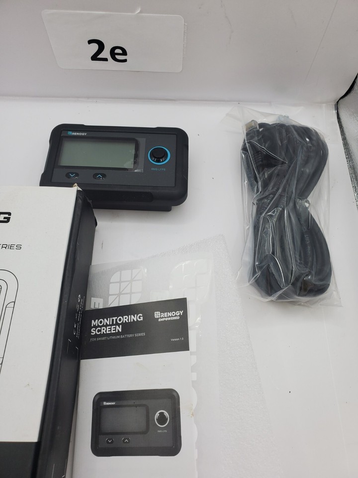 Renogy Monitor Screen for Smart Lithium Battery Series Model RMS-LFPS ...