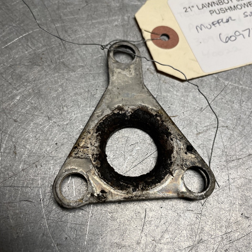 OEM GOOD USED 21" LAWNBOY 0292B-7087 PUSHMOWER MUFFLER SUPPORT PLATE ...