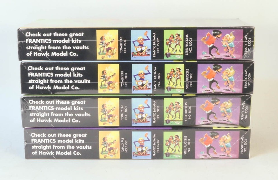 Frantics Full set Totally Fab Frantic Cats Banana Hawk Models 2003 ...