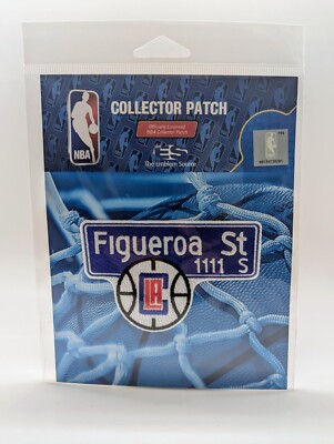 Los Angeles Clippers Patch Figueroa St Collector Patch NEW in Package ...