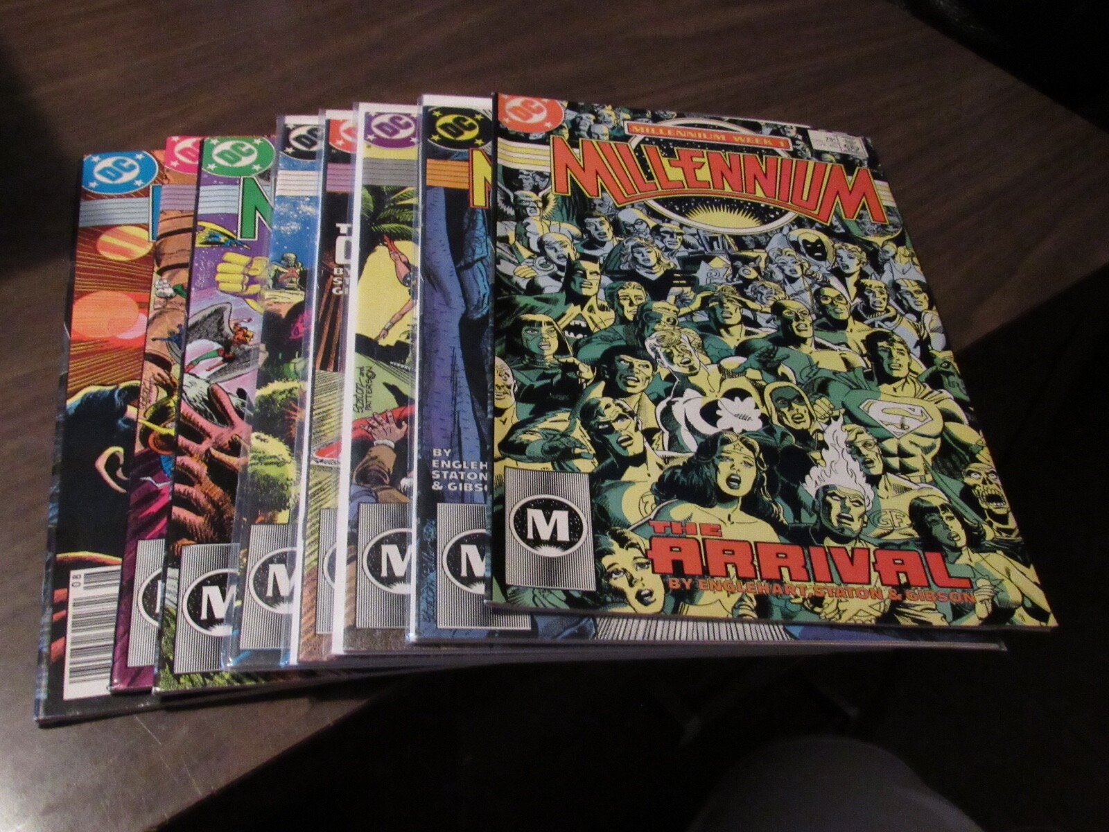 Millennium #1 2 3 4 5 6 7 8 DC EPIC EVENT Comic Mini Series Complete ...
