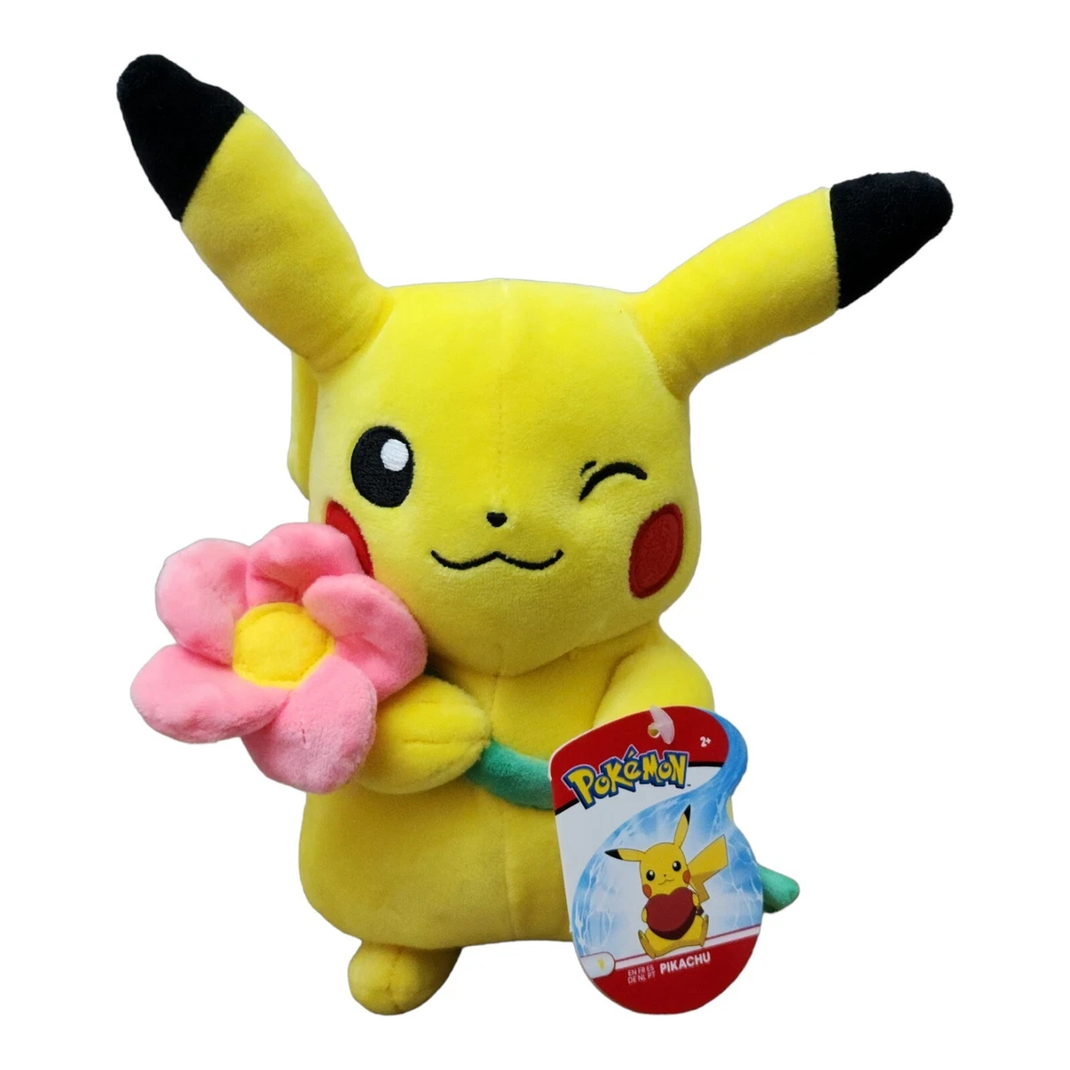 Pikachu Holding A Flower