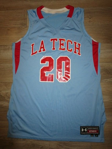 LA Tech Lousiana Lady Techsters NCAA Womens Basketball Game Used Worn ...