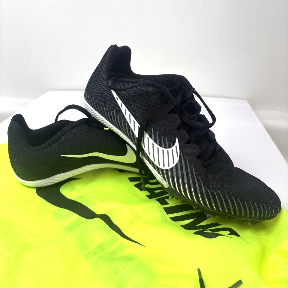 Nike Zoom Rival Women's 8 Racing Multi Use Track Field Shoes Black ...