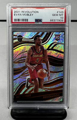 2021 Panini Revolution Evan Mobley 143 Rookie RC GEM MINT PSA 10 | eBay