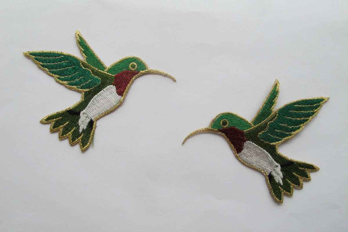 Hummingbird Applique Kits Hummingbird Crochet Pattern By Hearts And