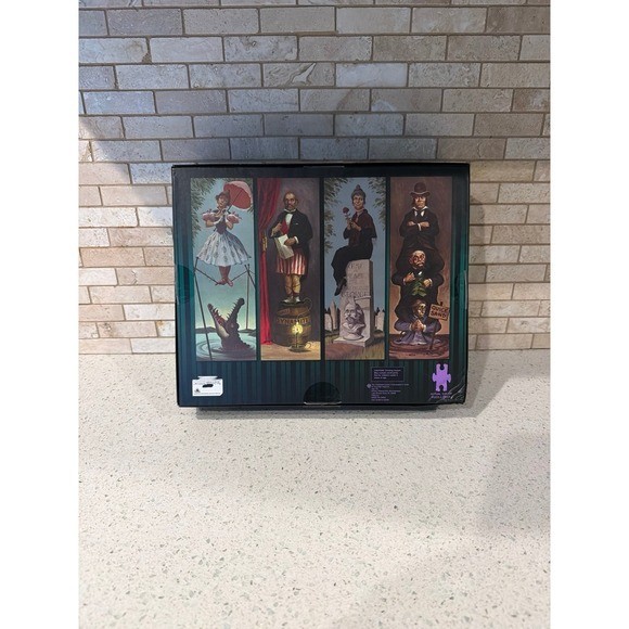 Disney Parks The Haunted Mansion 4 Puzzle Set Stretching Room Portraits ...