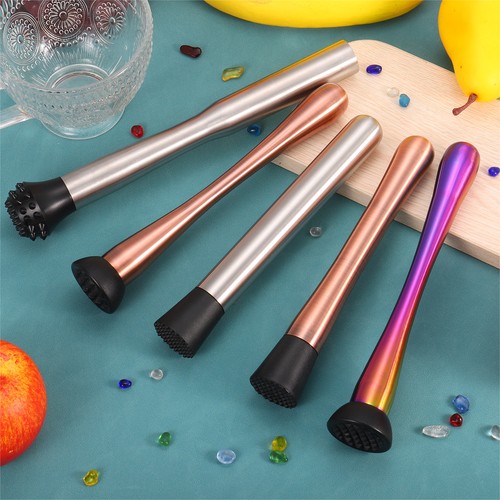 12inch Stainless Steel Cocktail Muddler Bar Muddler Bar Tool for ...