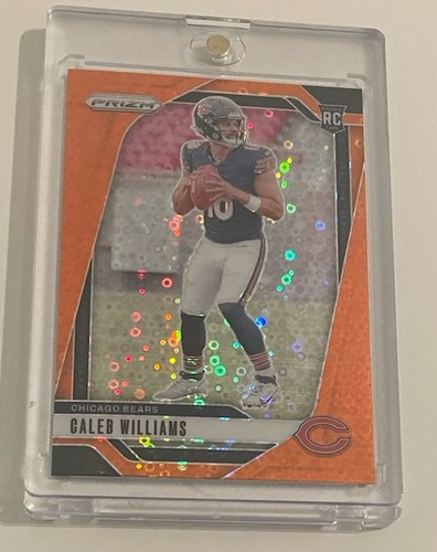 2024 Panini Prizm - Rookies Orange Disco Prizm #301 Caleb Williams (RC ...