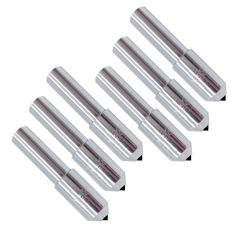 6pc Diamond Dresser Set - Single Point Grinding Wheel Dresser Tool with ...