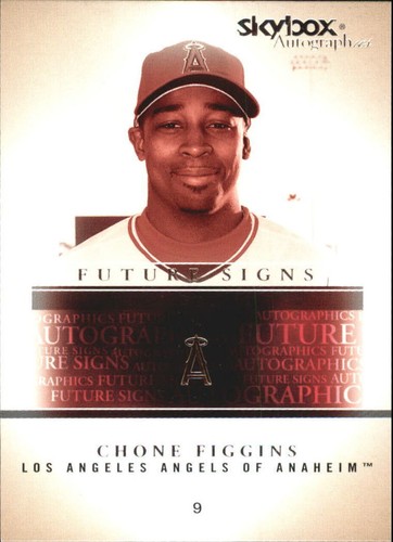 2005 Skybox Autographics - Future Signs #6 FS Chone Figgins for sale ...