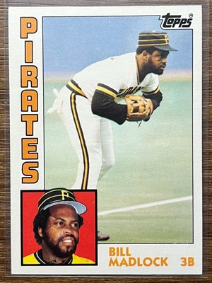 Bill Madlock 1984 Topps Pittsburgh Pirates | eBay