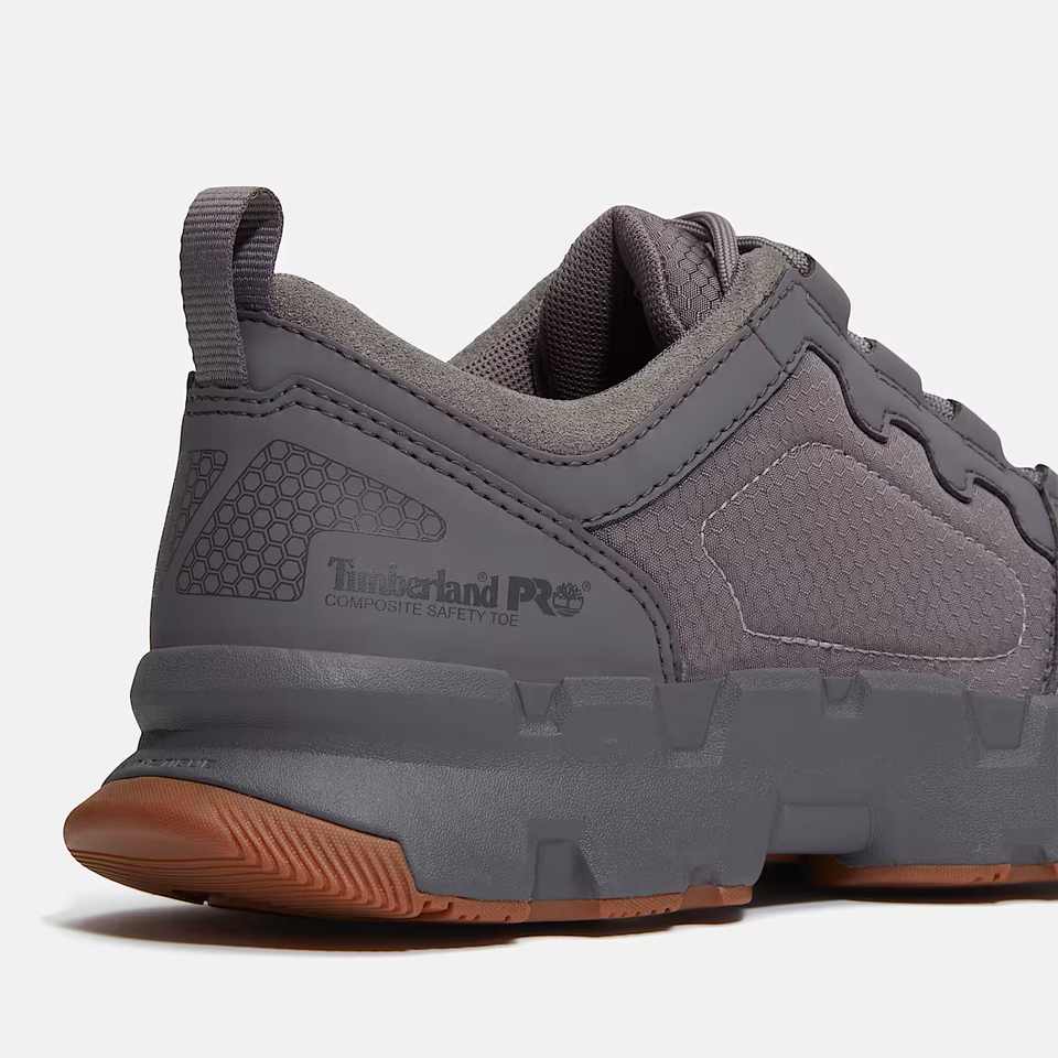 Men's Timberland Pro Powertrain EV SD10 Composite Toe Work Sneaker Grey ...