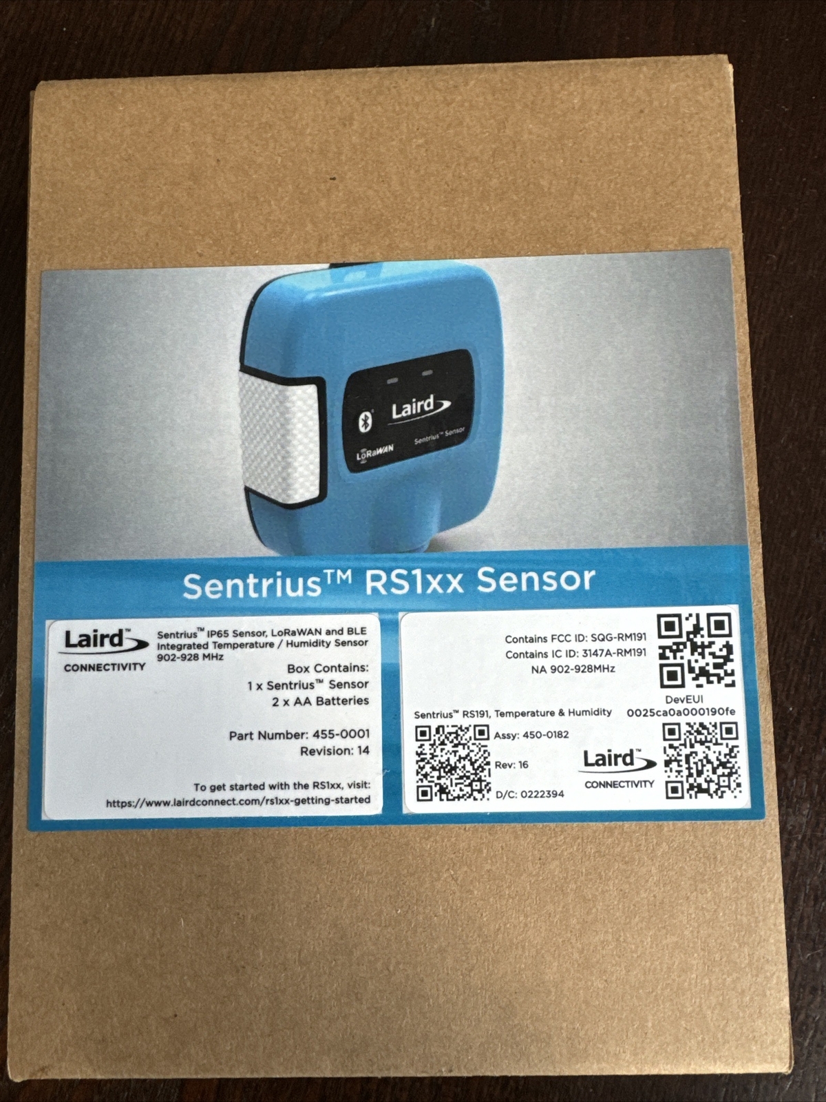 Laird Connectivity Sentrius RS1xx External Temperature Ip65 Humidity Sensor. New | eBay