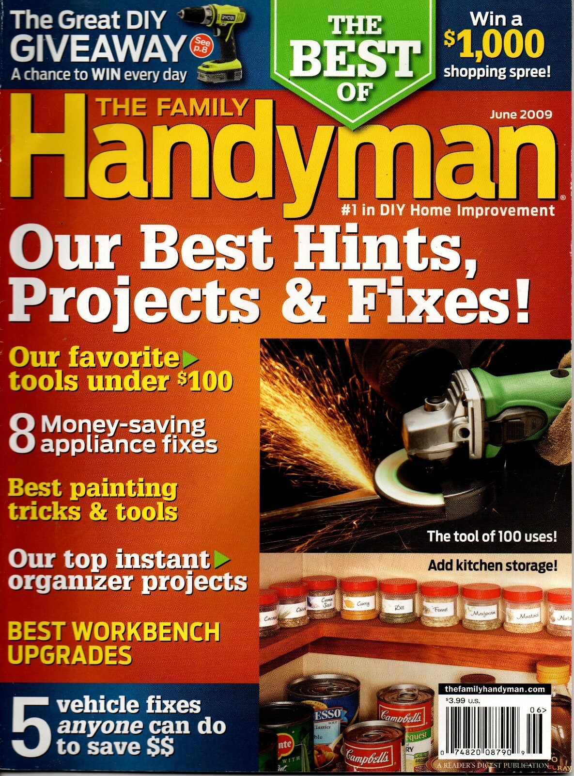 Family Handyman Magazine June 2009 Our Best Hints Projects and Fixes | eBay