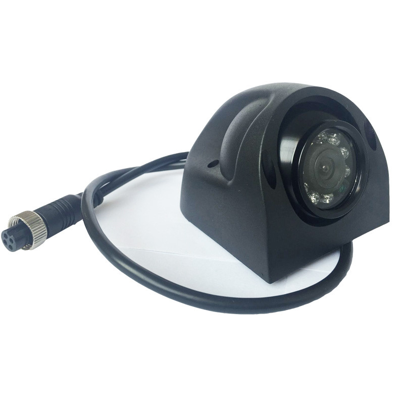 Mirror Image Waterproof 4 Pin Side Rear View CCD Camera Night Vision ...
