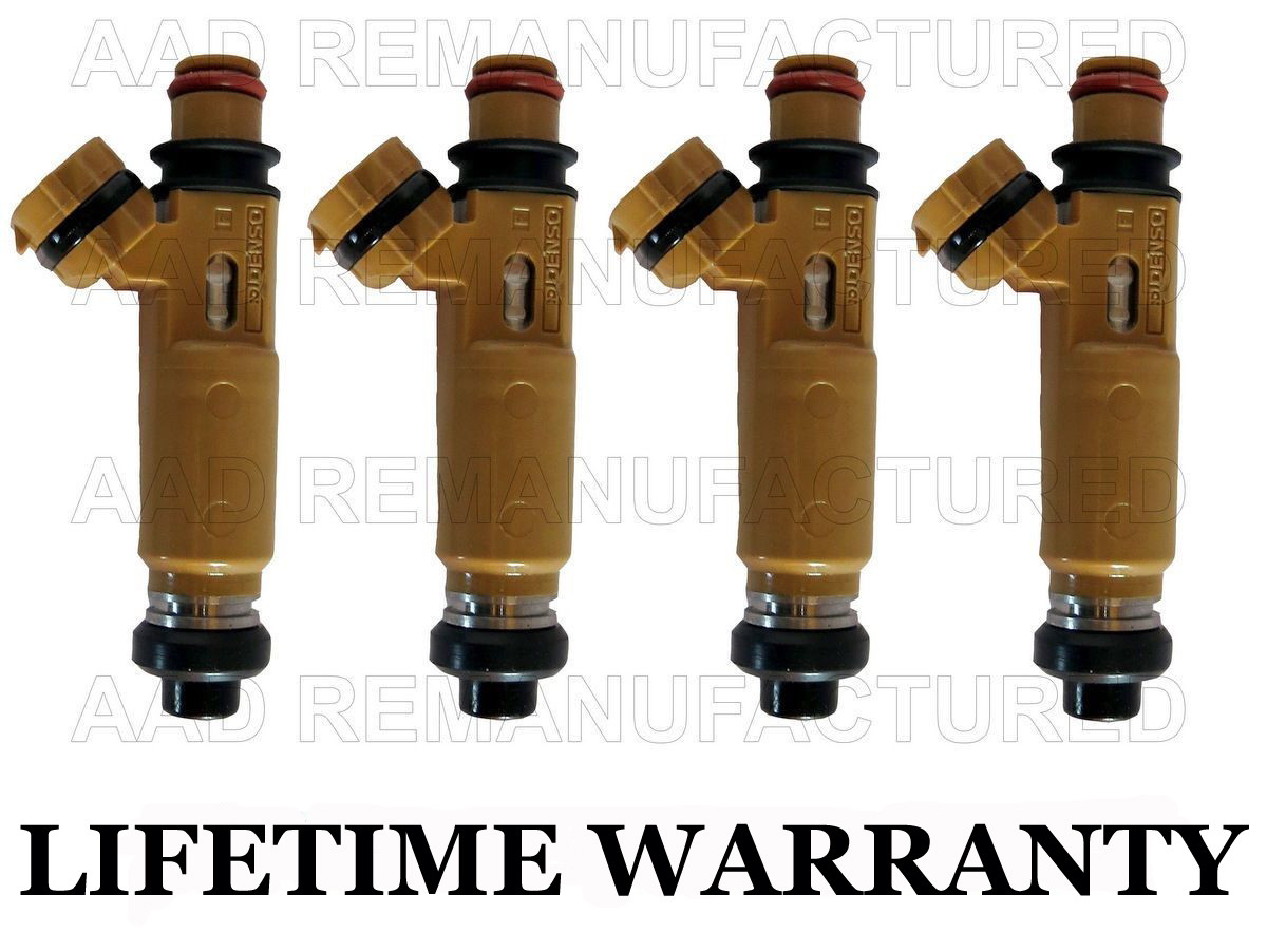 UPGRADE Genuine DENSO 4x Fuel Injectors for 01 02 03 04 05 Mazda Miata ...