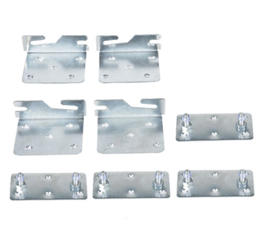 Heavy Duty Bed Brackets Connectors Hook Hinge 8 Piece Bed Rail Fittings ...
