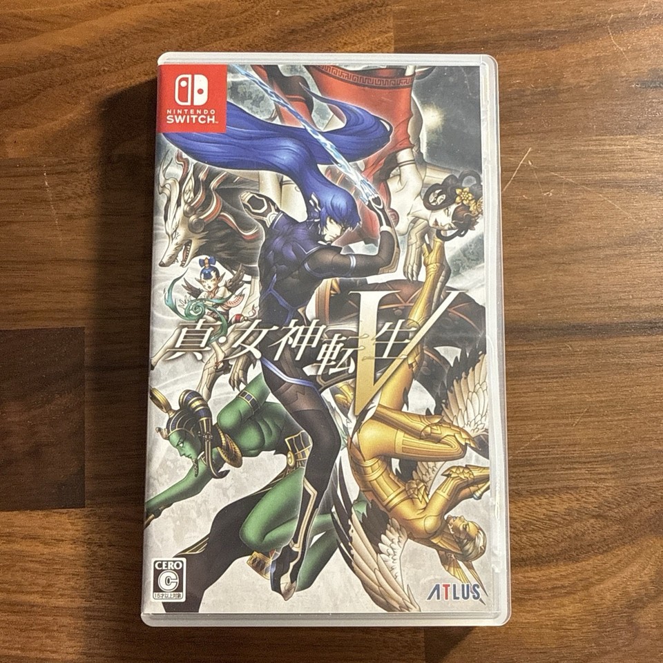 Nintendo Switch Shin Megami Tensei V Tested Japan Atlus Cero ...