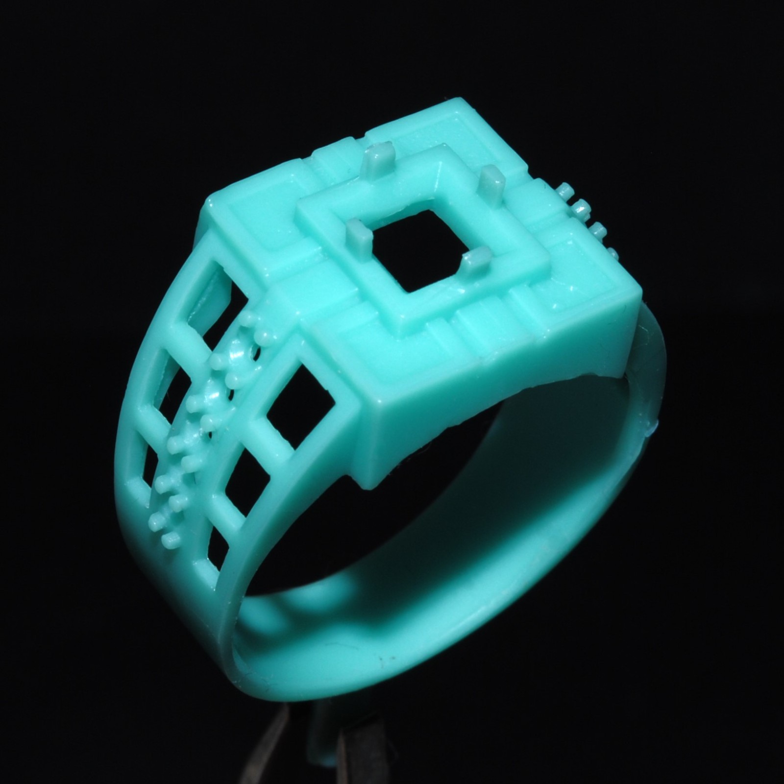 1 pc Men's Ring Wax patterns for lost wax casting jewelry/injection wax ...