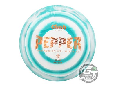 NEW Clash Discs Steady Ring Pepper 177g Green-White Distance Driver ...
