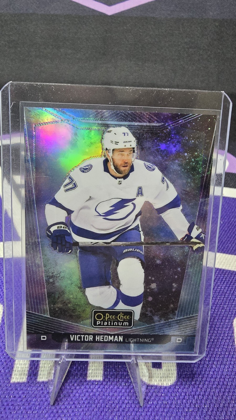 Victor Hedman 2024 O-Pee-Chee #361 Red Border Blank Back /1 Price Guide ...