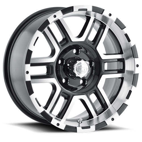 ION Wheels Rim 179 18x9 6x139.7 ET12 106CB Black w/ Machined Face ...
