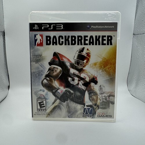 Backbreaker PS3 Video Game Multiplayer 505 Games Football | eBay