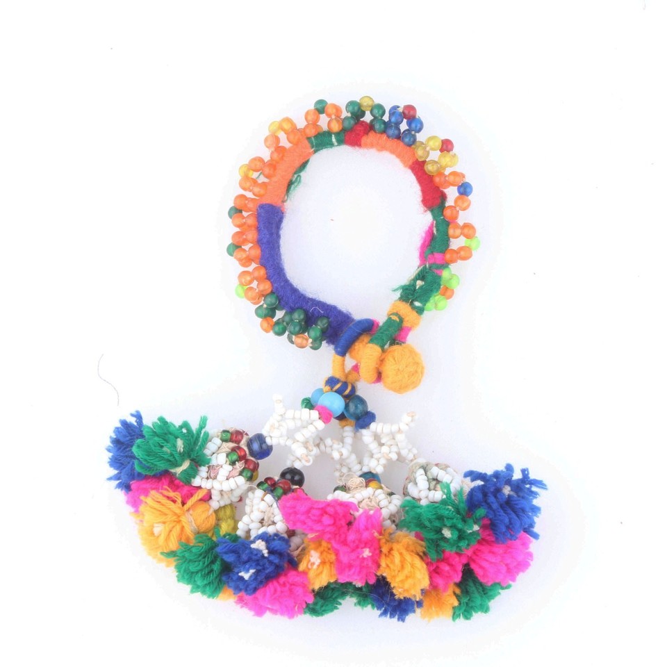 Beaded Banjara Armlet With Tassels Ethnic Tribal Belly Dance Costume ...
