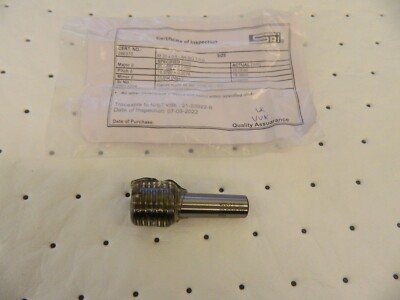 SPI Plug Thread Gage: M20x2.5 Thread, 6H Class, Single End, Go 37-125-2 ...