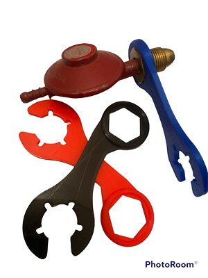 Dual End Propane Regulator gas bottle wrench Spanner | eBay