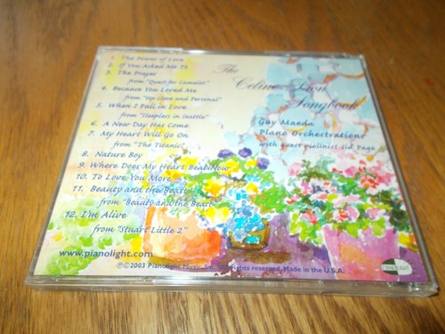 THE CELINE DION SONGBOOK CD GUY MAEDA | eBay
